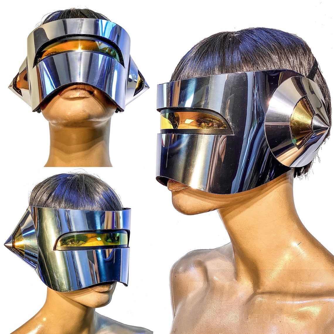 Where Giger Met Sorayama Cyclops Robot Goggles Futuristic | Etsy UK