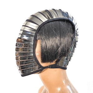 Futuristic Fence Mask, Sci-fi Alien Headgear, Futuristic Alien Cyber ...