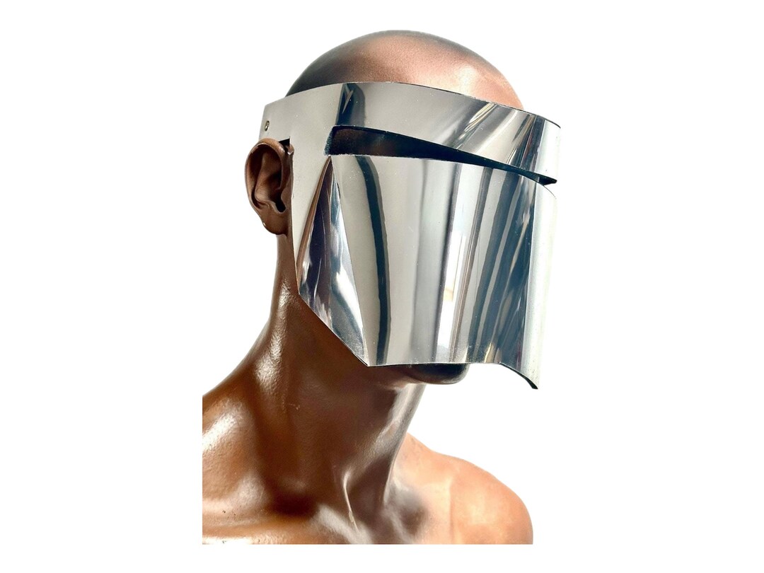 Large Anger Visor , Cyclops, Robot Headpiece, Cyberpunk, Futuristic - Etsy