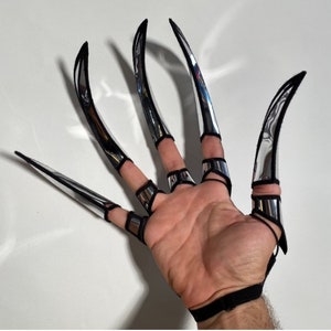 Pair of 10 Large Finger Claws , Edward Scissorhands , Steampunk Paws ...