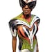 Volitan Corset Armor, Futuristic Multiple Colored Top , Scifi Armour - Etsy