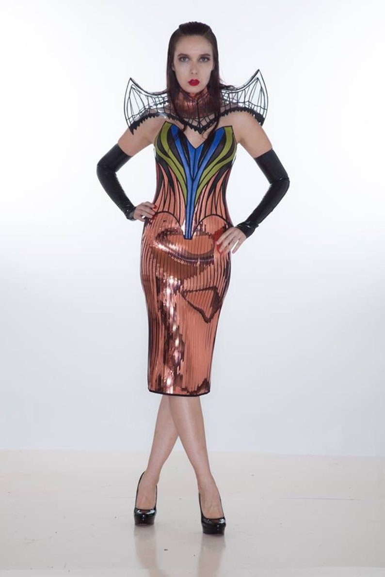 Clear Shoulder Armor Show Costume Stage Wear Futuristic - Etsy