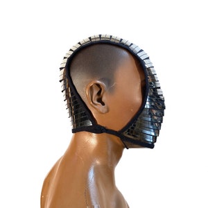 Futuristic Fence Mask, Sci-fi Alien Headgear, Futuristic Alien Cyber ...