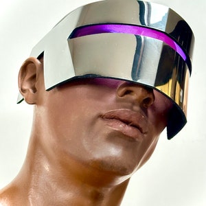 Monoblock-cyclops, Robotframes, Sci-fi Futuristic Visor ,cyberpunk ...