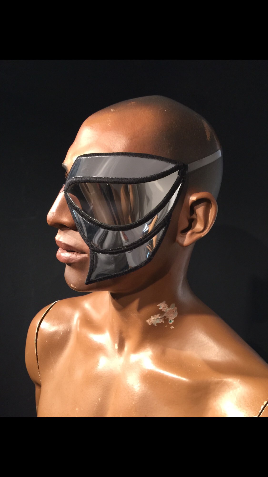 Cyborg eye patch designed by Divamp futuristic goggles sci | Etsy