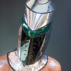 2 Piece Alien Cyborg Mask, Headpiece ,robot Armor ,sci Fi Futuristic ...