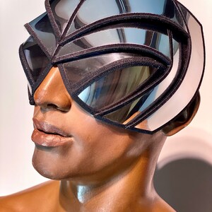 Cyborg Visors, Futuristic Headpiece Mask - Etsy
