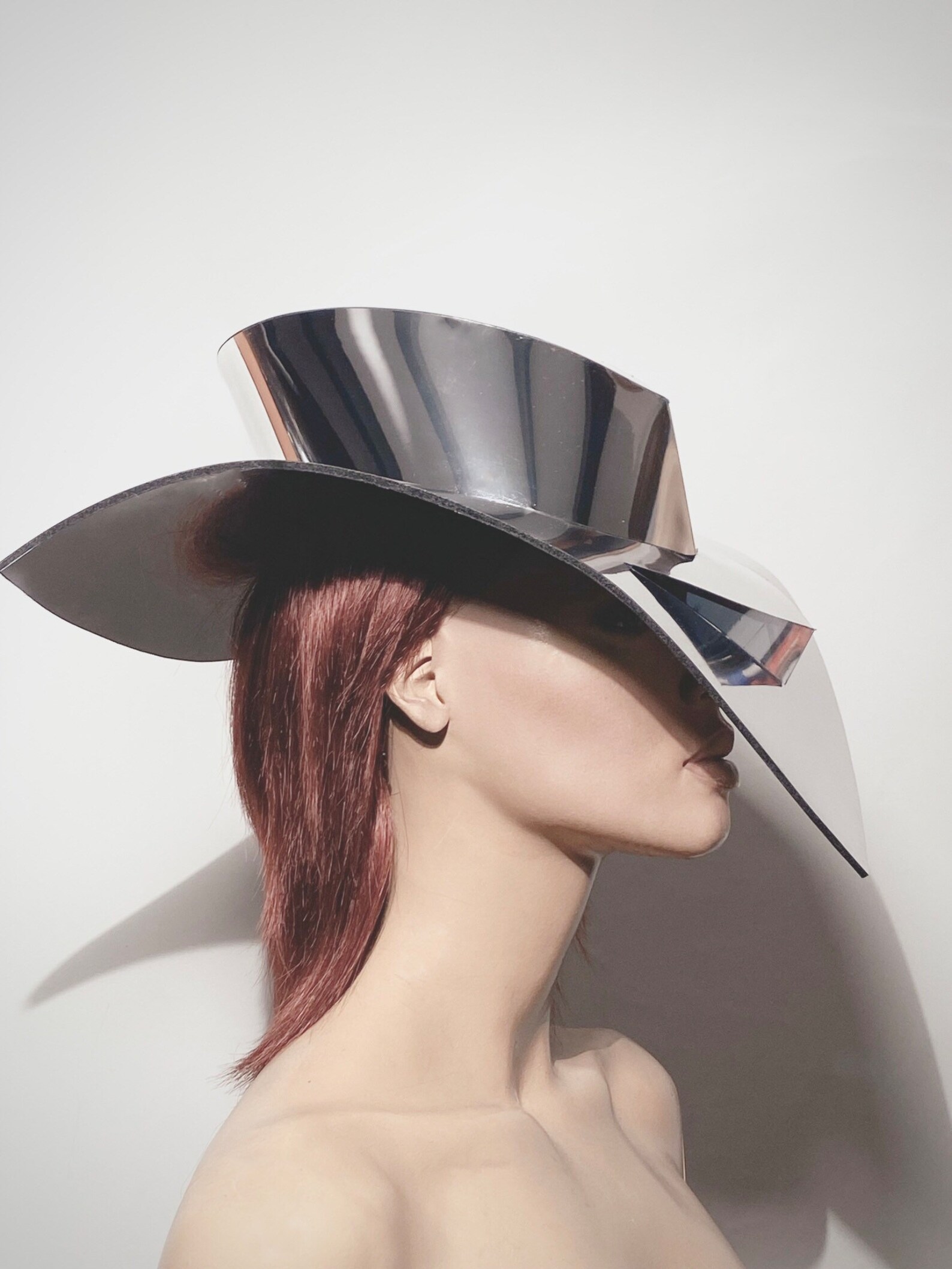 Space Musketeer Hat, Big Brim, Futuristic Fedora, Built in Visor - Etsy UK