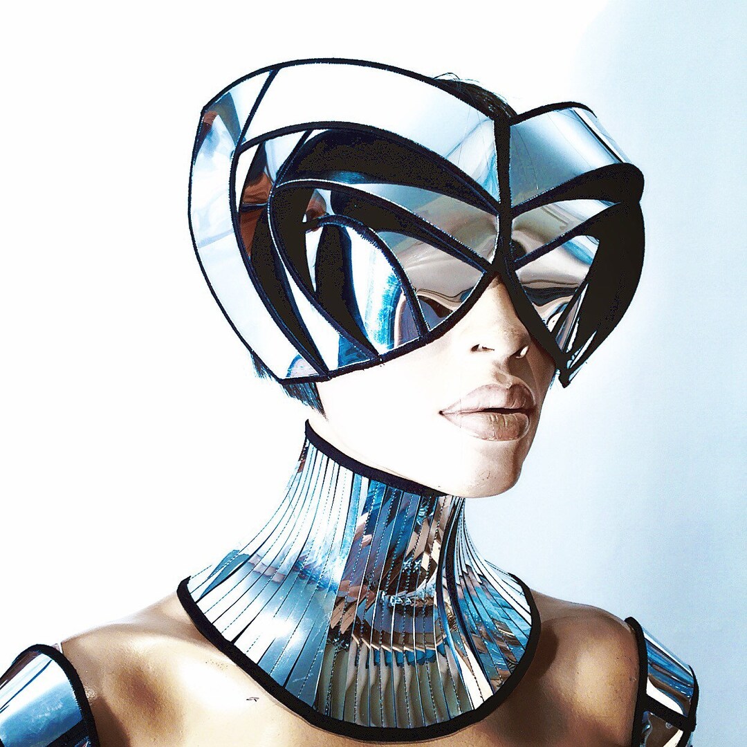 Cyborg Visors, Futuristic Headpiece Mask - Etsy