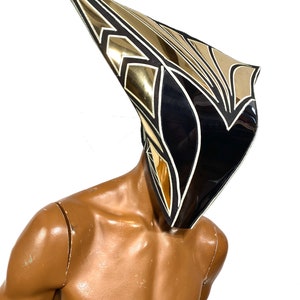 Praying Mantis Helmet: Alien Cyborg Mask, Sci-fi Robot Costume ...