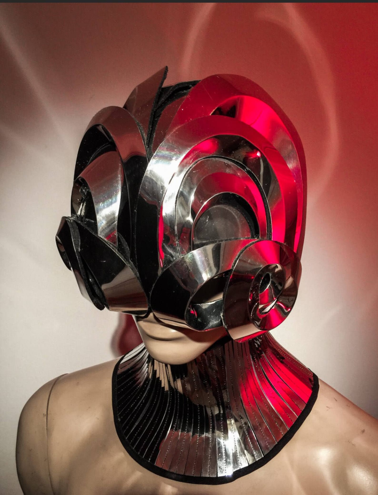 Mantis alien robot mask headpiece armour sci fi futuristic | Etsy