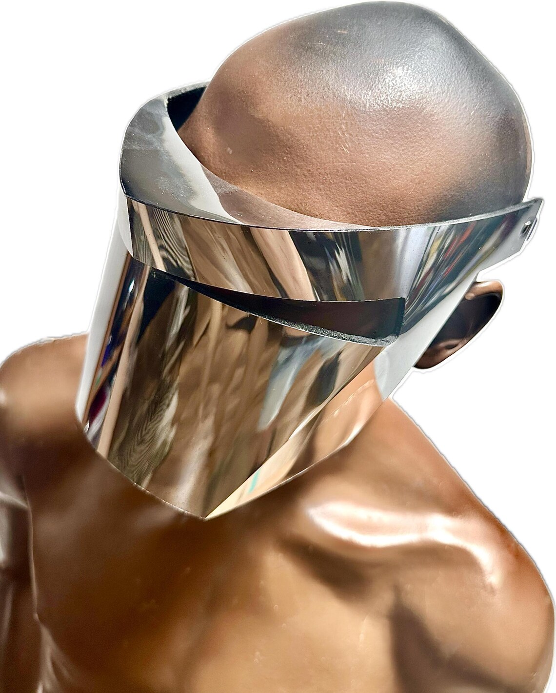 Large Anger Visor , Cyclops, Robot Headpiece, Cyberpunk, Futuristic - Etsy
