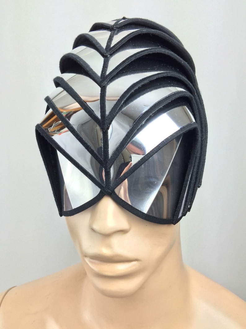 Wasp Inspired Cyborg Mask Headpiece Robot Armor Sci Fi - Etsy