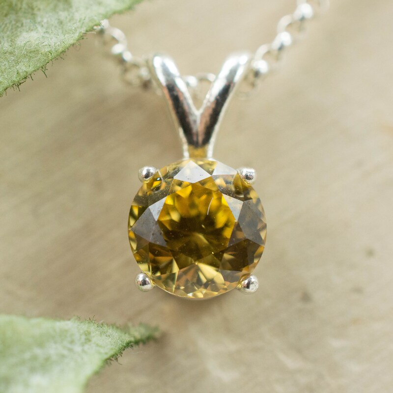 Yellow Pendant - Etsy