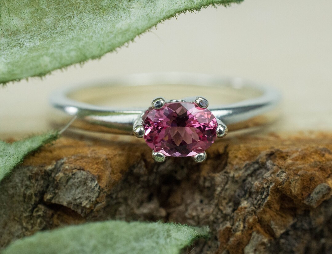 Pink Spinel Ring, Natural Untreated Vietnam Spinel - Etsy