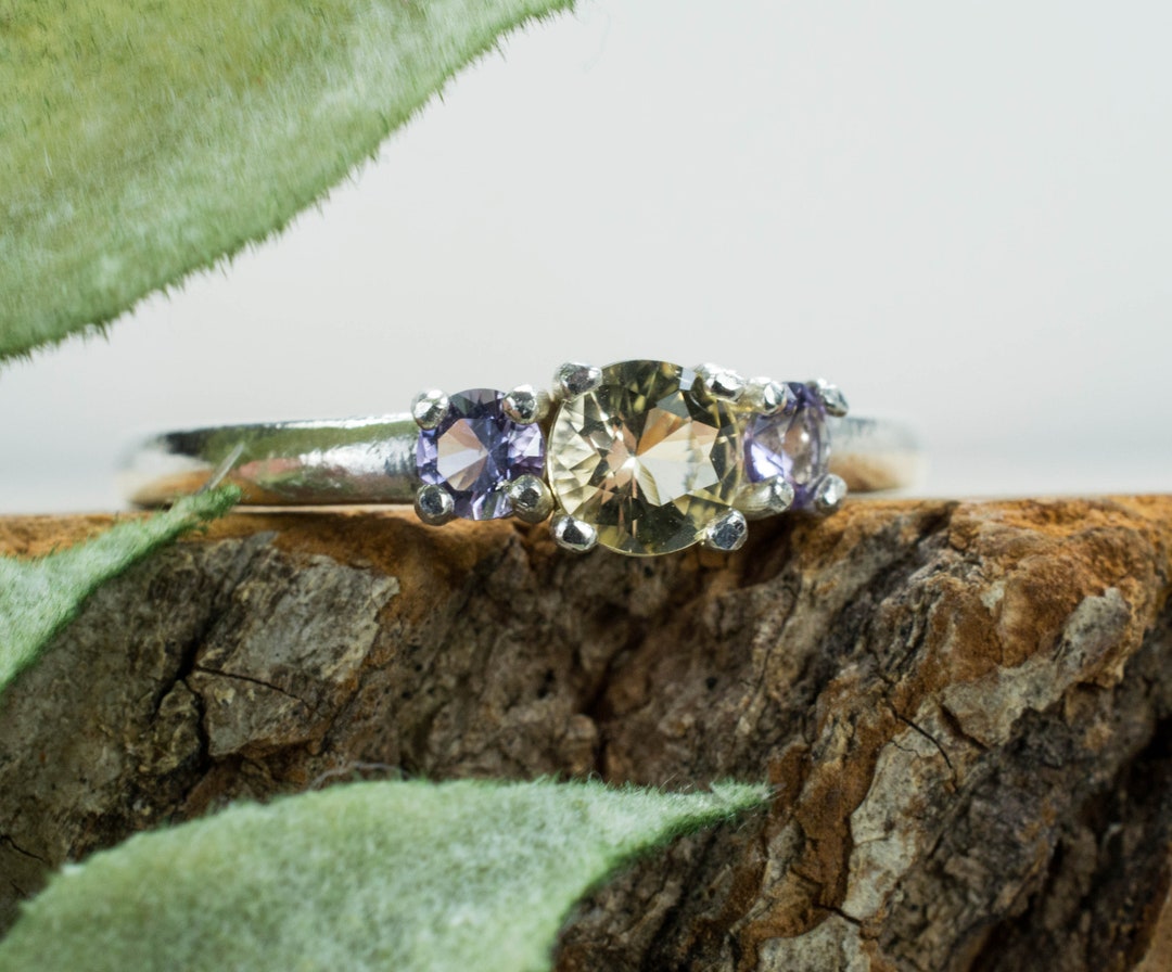 Scapolite Ring; Natural Untreated Tanzania Scapolite - Etsy