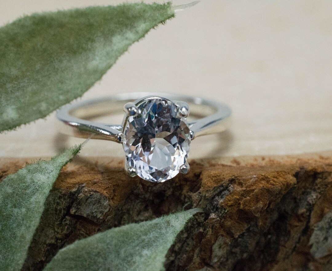 Danburite Ring Genuine Untreated Mexican Danburite 1.845cts - Etsy