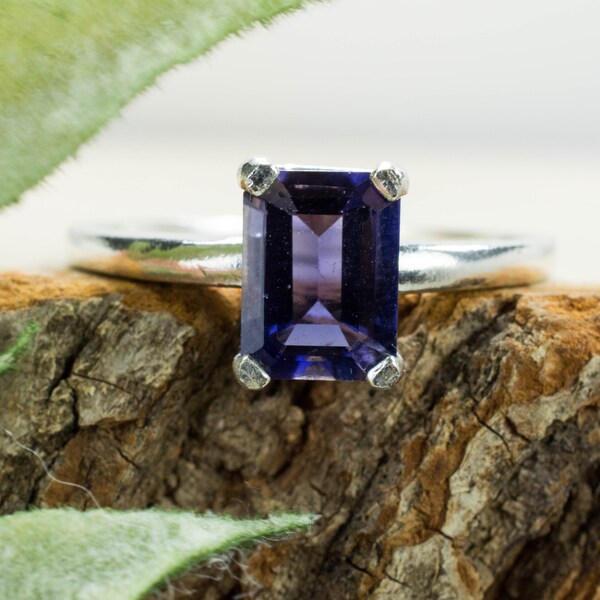Iolite Ring - Etsy