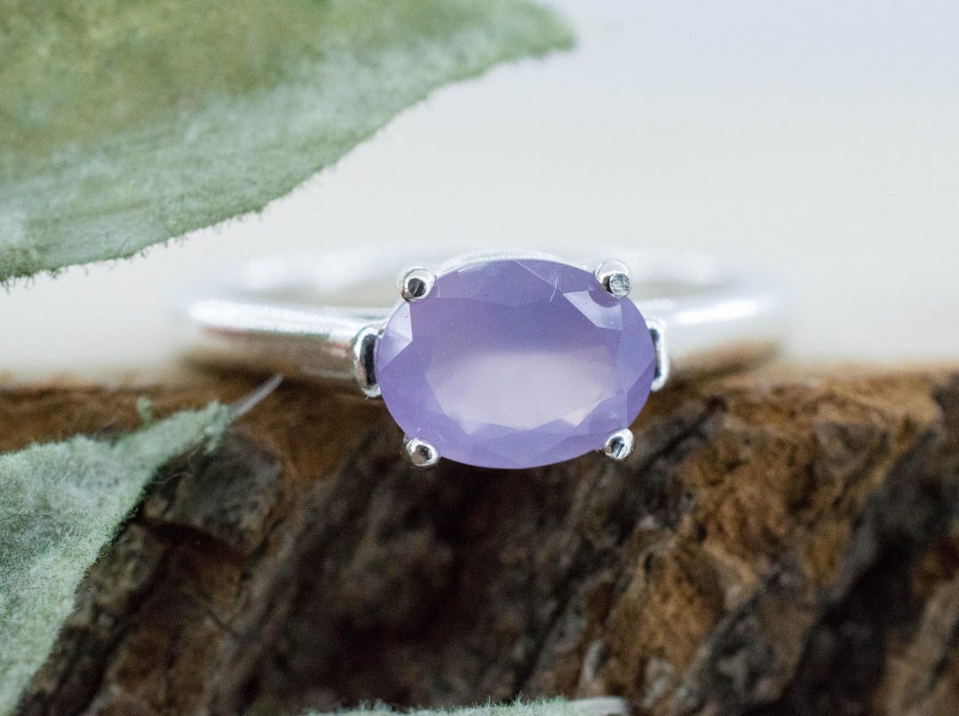 Holly Blue Agate Ring; Natural Untreated Oregon Holley Agate; 1.140cts ...