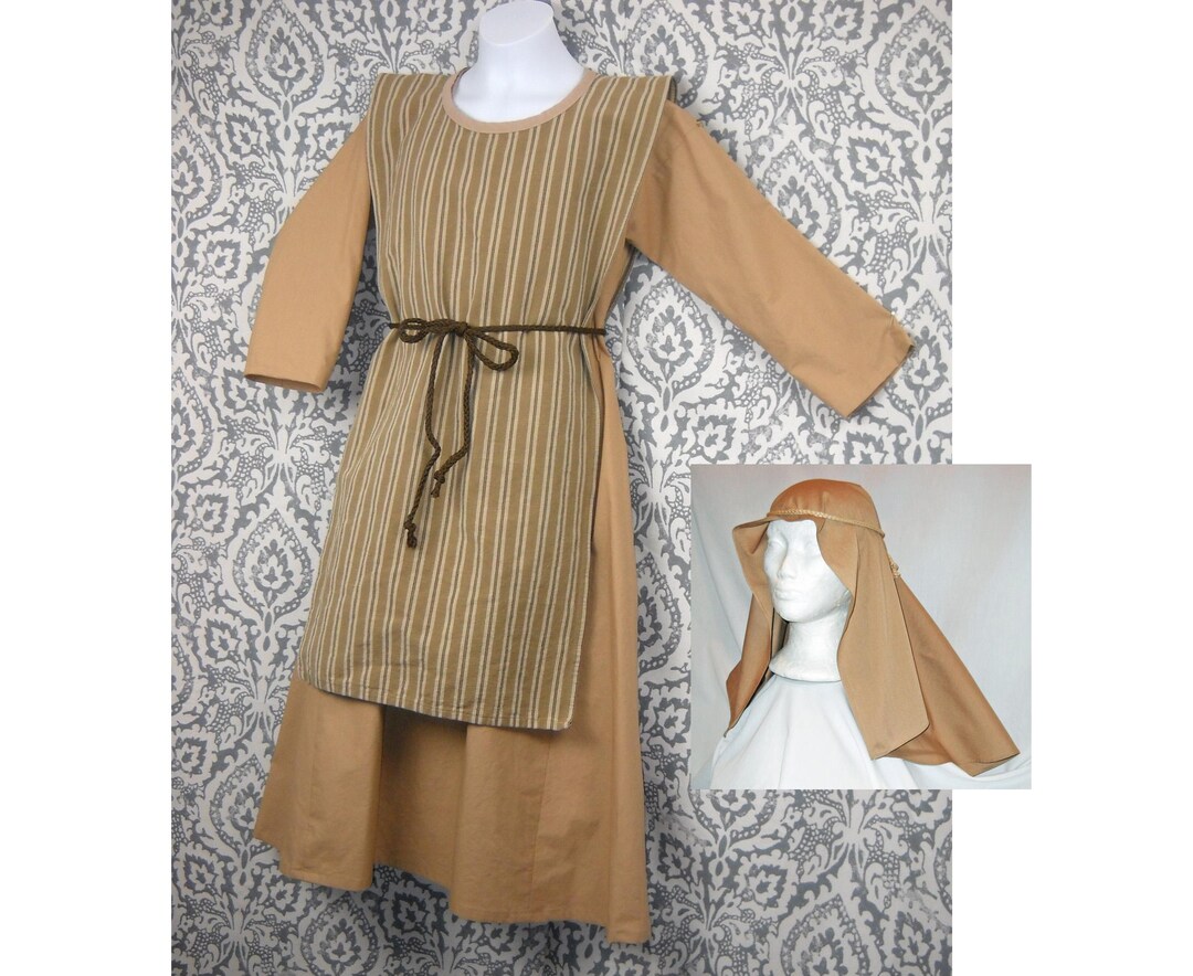 Kid Size 7 Christmas Nativity Play Costume Shepherd or Joseph ...