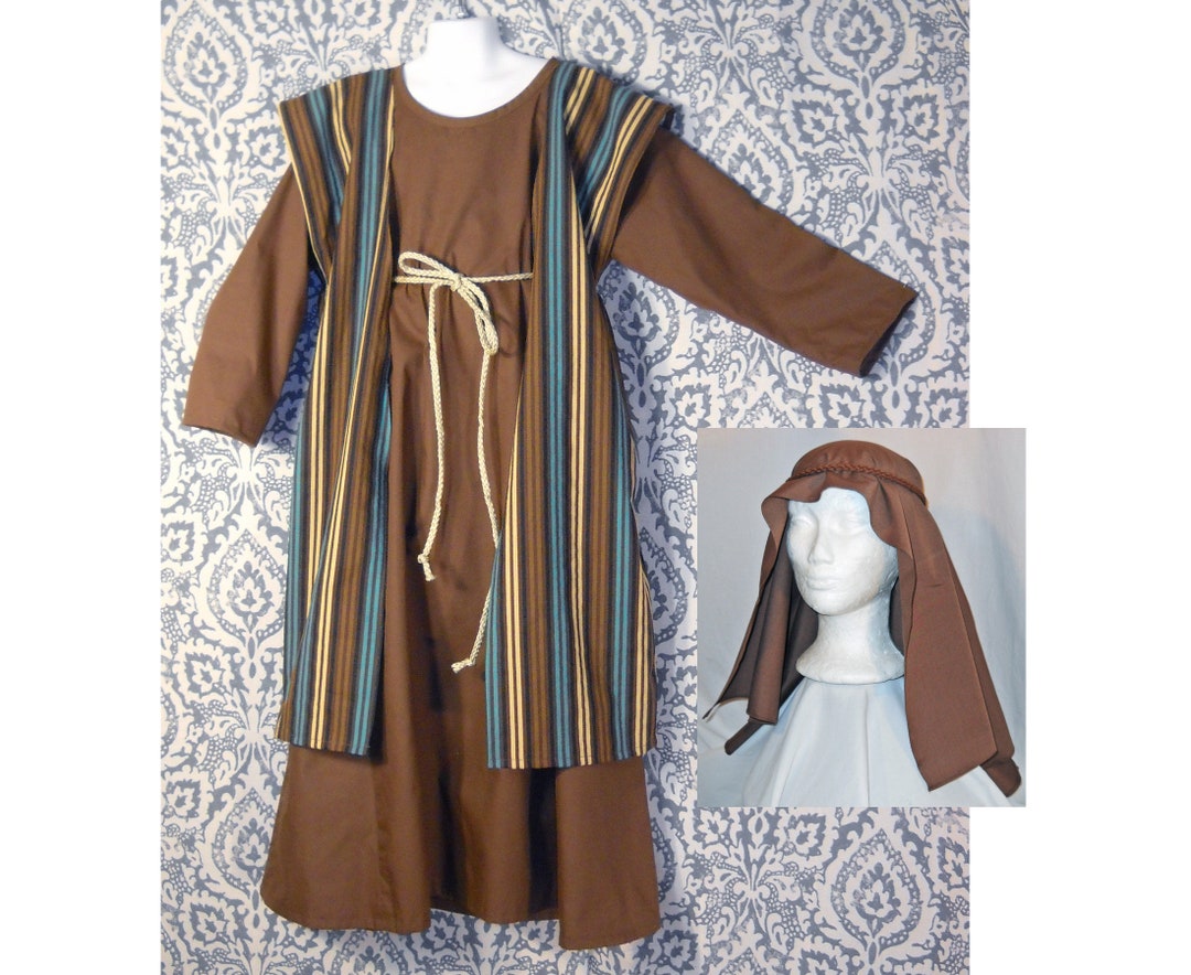 Size 8 Christmas Nativity Play Costume Shepherd or Joseph, Innkeeper - Etsy