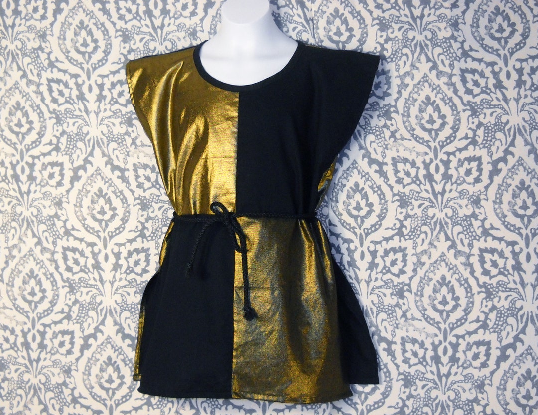 Sz 10 Kid's Medieval Knight Parti-color Cotton Tunic Shirt SCA LARP - Etsy