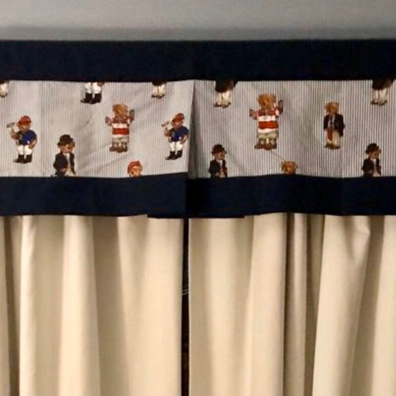 Box Pleat Valance - Etsy