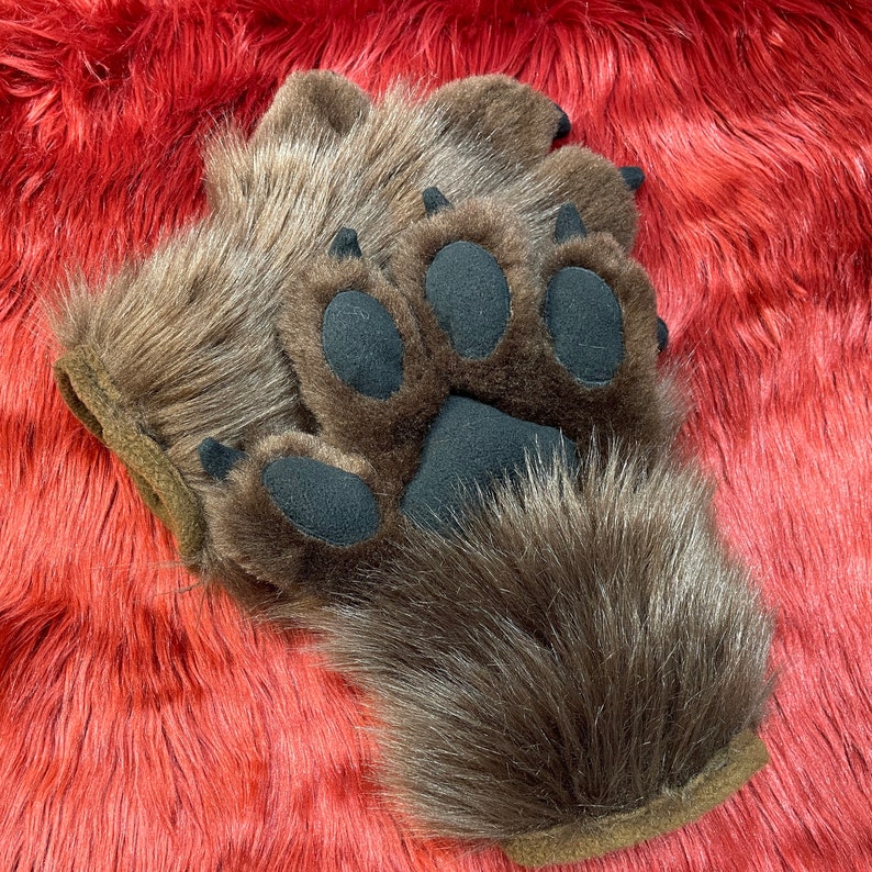 Easy Retro Hand Paw Basic/simple Pattern digital | Etsy