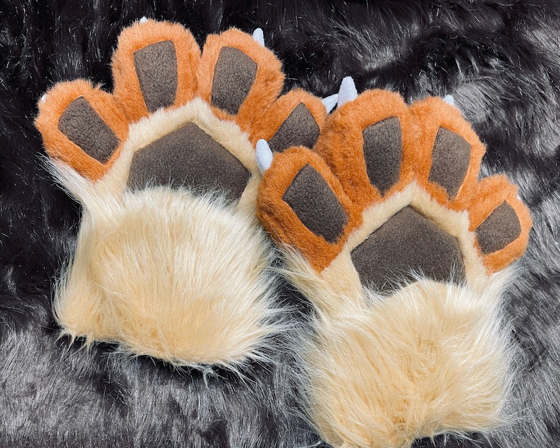 Chunky Canine Hand Paw Pattern (digital Pdf/tutorial, A4/ANSI Letter ...
