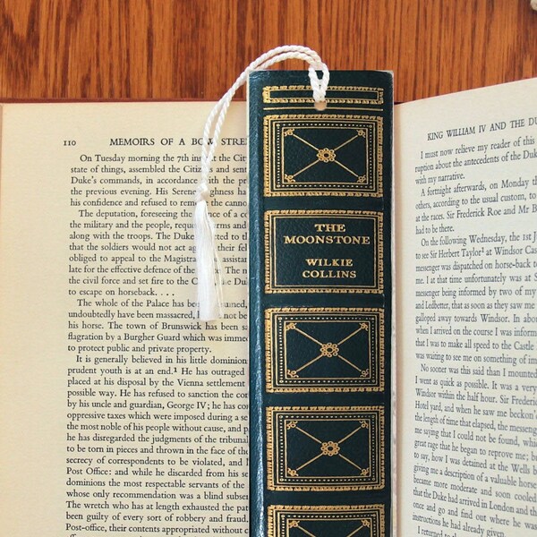 Book Spine Bookmark - Etsy
