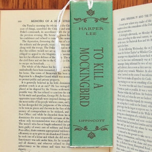 To Kill a Mockingbird Spine Felt Tasseled Bookmark 2x7" - Etsy
