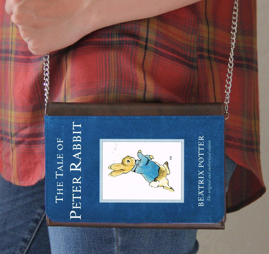 The Tale of Peter Rabbit Book Cover Faux Leather Purse Handbag - Etsy