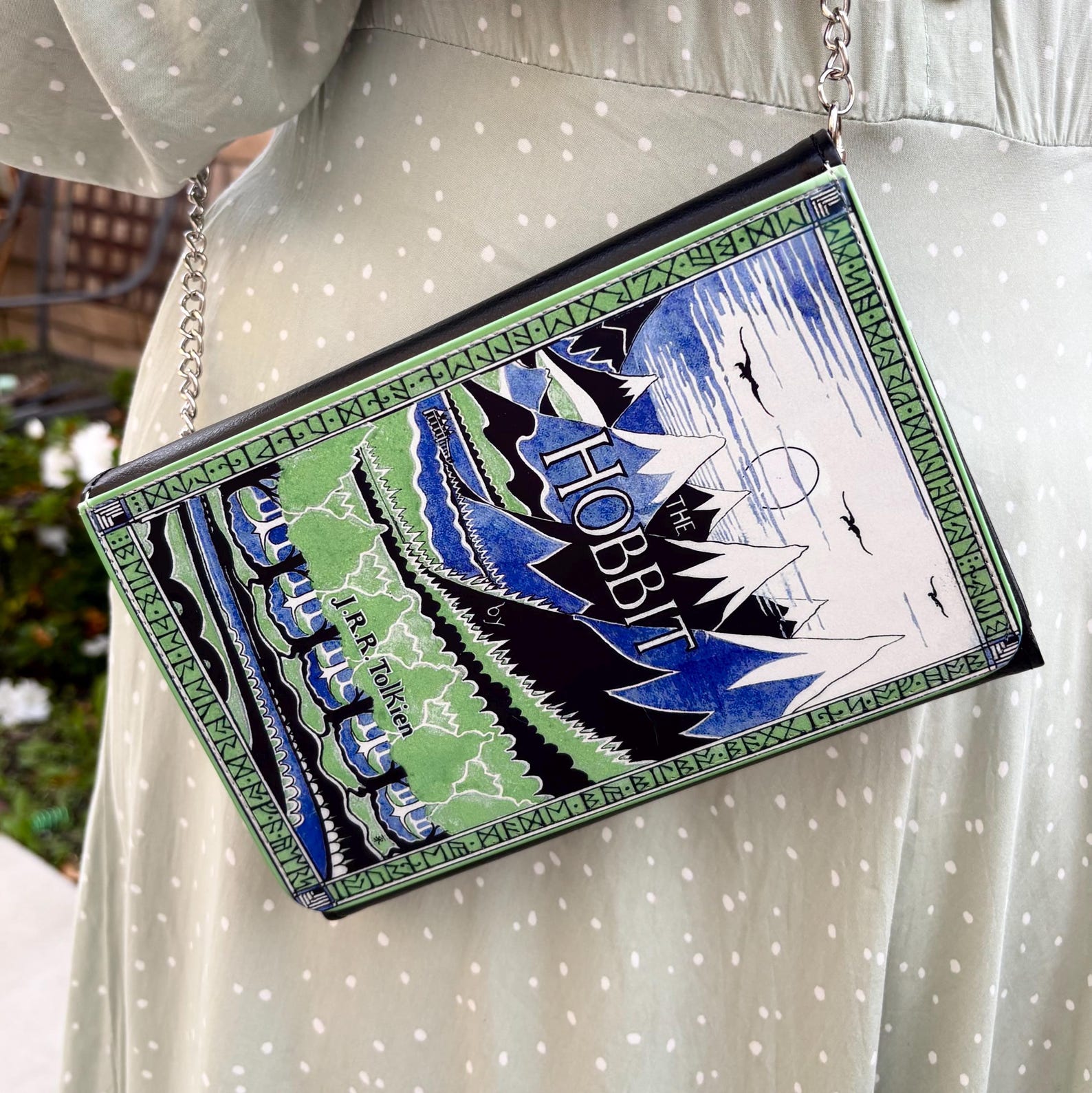 The HOBBIT Book Cover Faux Leather Purse Handbag - Etsy