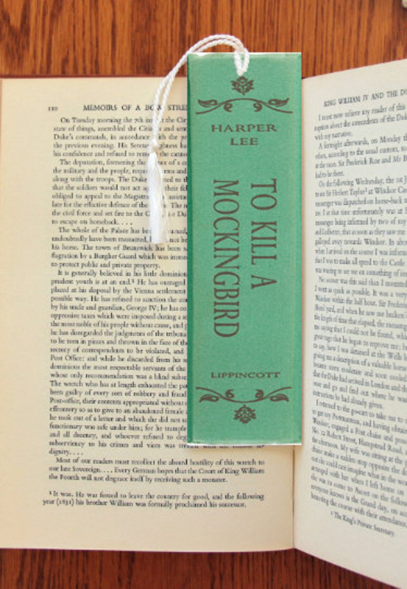 To Kill a Mockingbird Spine Felt Tasseled Bookmark 2x7 | Etsy
