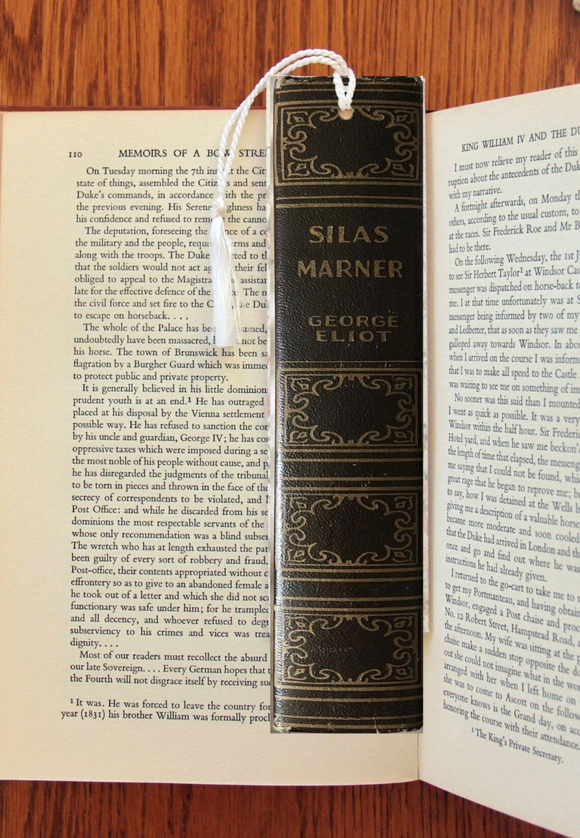 Silas Marner Book Spine Felt Tasseled Bookmark - Etsy