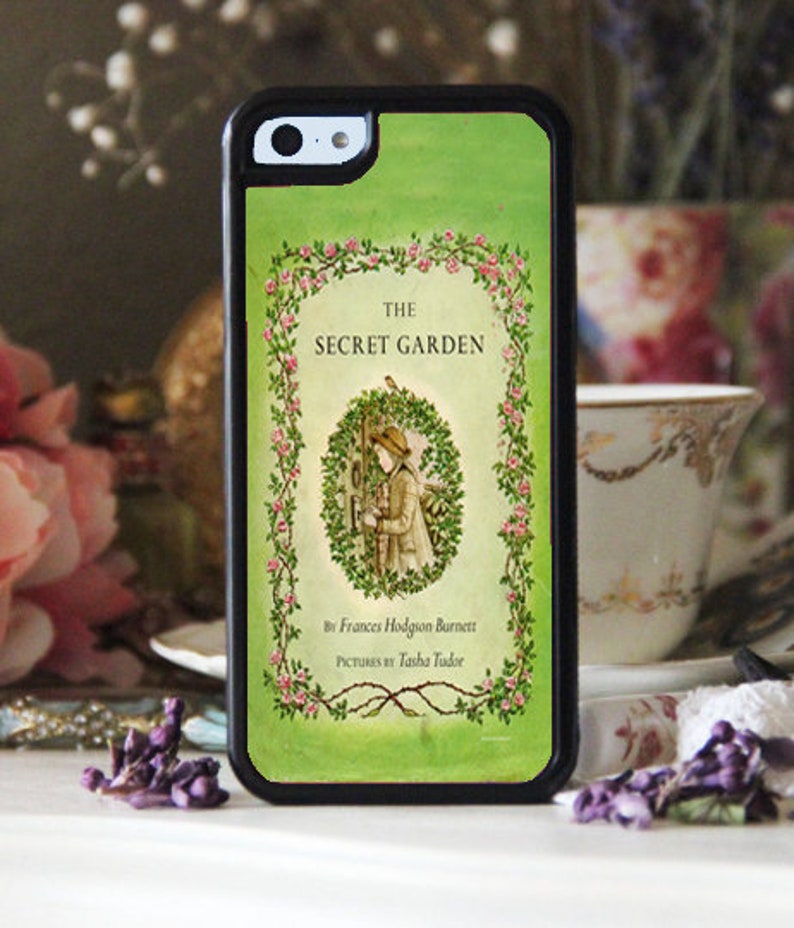 The Secret Garden Book Cover Phone Case Samsung iPhone - Etsy