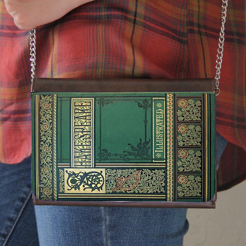 Book Purse - Etsy