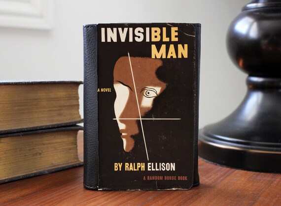 Invisible Man ELLISON Book Cover Bifold Faux Leather Wallet | Etsy