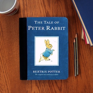 The Tale of Peter Rabbit Book Cover Notebook Journal - Etsy