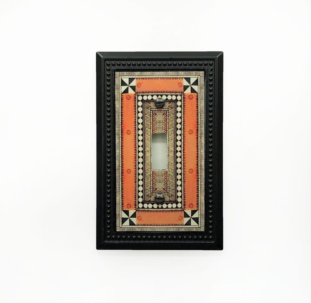 Fiji Tapa Cloth Single Toggle Switch Plate - Etsy