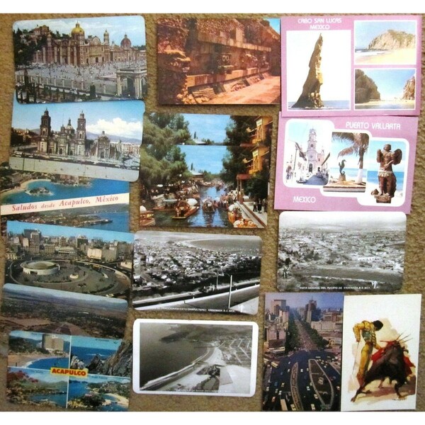 Postcards From Mexico - Etsy
