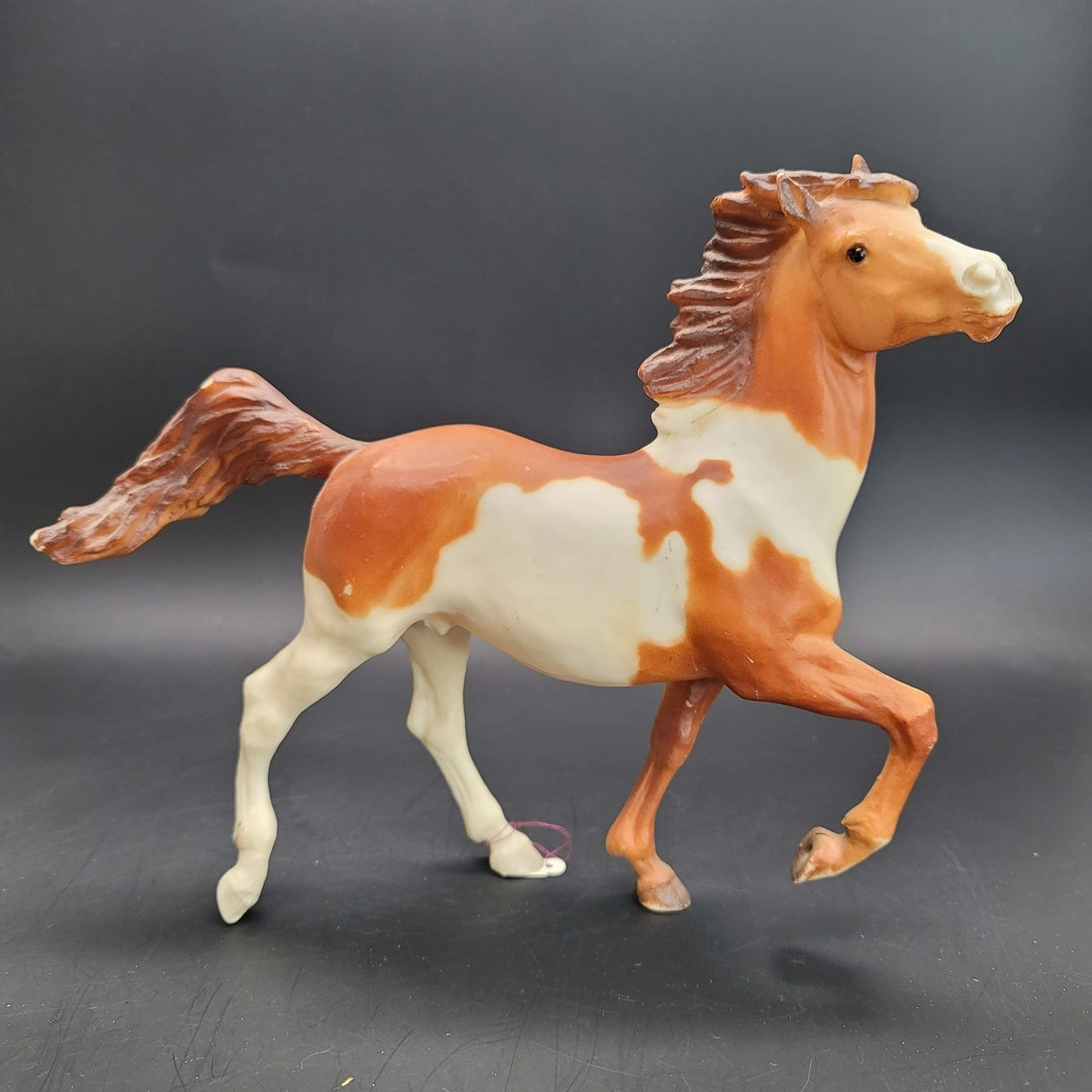 Breyer Horse Buckshot Paint Brown Cream Vintage Figurine PR107 - Etsy