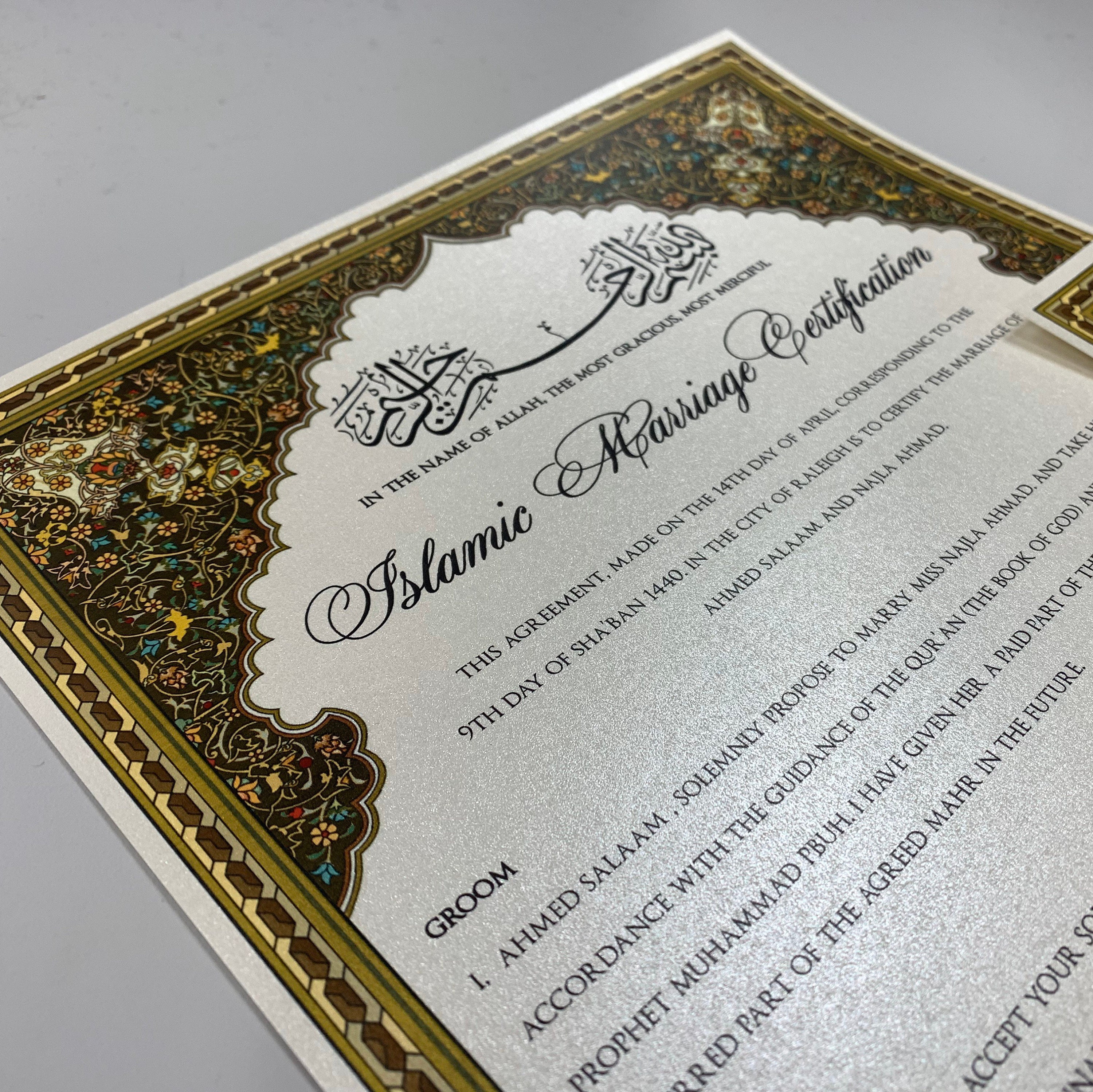 Islamic Marriage - Etsy islamic-marriage-etsy