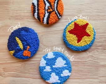 Car Coasters Inspired Heeler Bluey Favors Set of 2 - Etsy