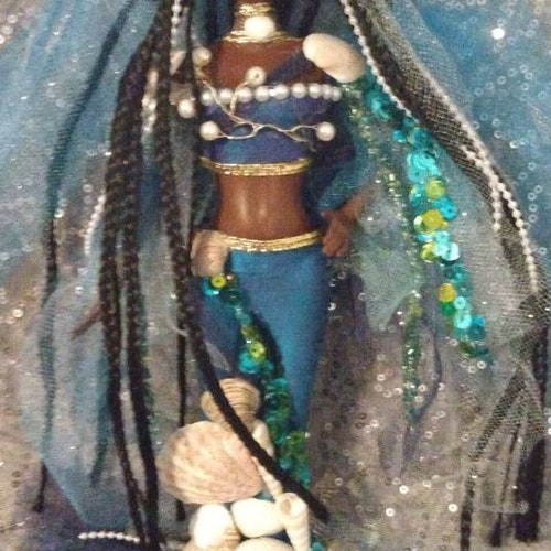 Yemoja Yoruba Orisha Goddess Yemaja ooak AA barbie doll yemaya ...