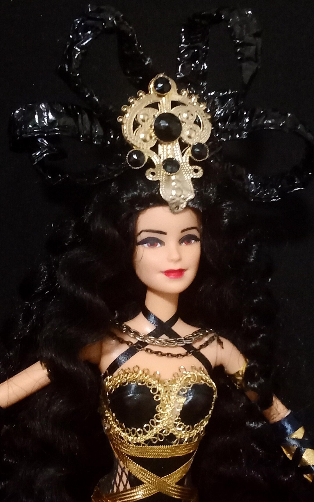 Medusa Greek Gorgon Snake Goddess Greek Mythology Ooak Barbie Doll - Etsy