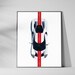 Ford GT - Race Car Print - Automotive Decor - Etsy