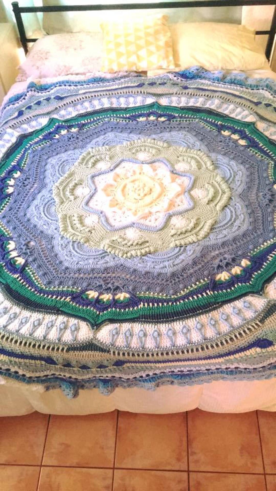 Mandala Blanket - Etsy