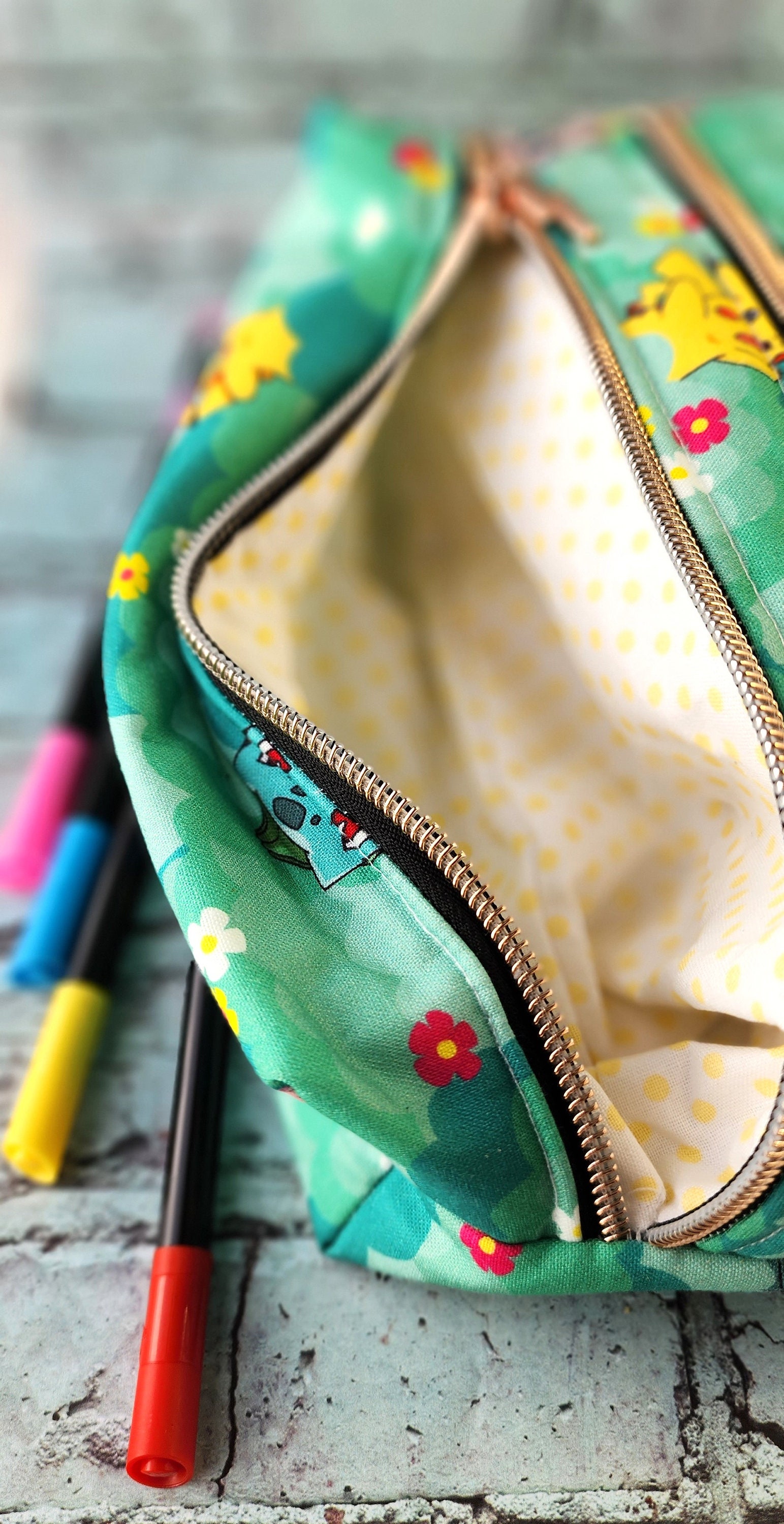 Pokemon Hold Em' All Triple Pouch - Etsy