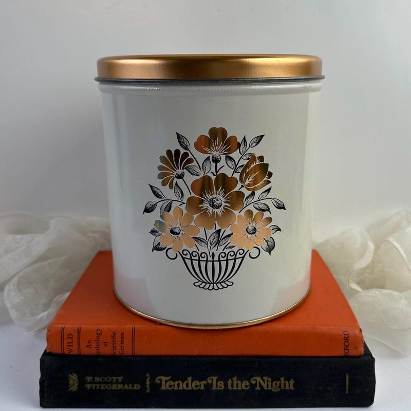 Floral Tin - Etsy